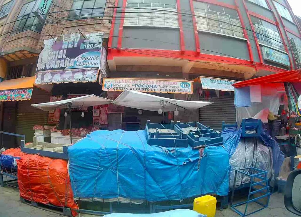 Kasap, şarküteri Pocoma No. 150, El Alto, foto
