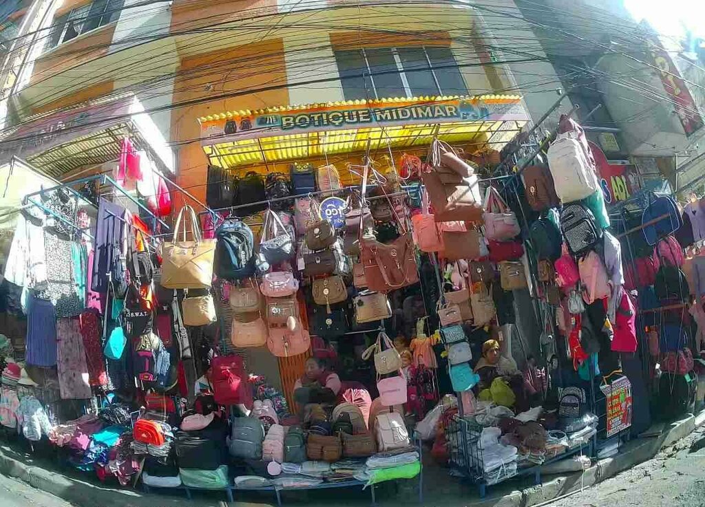 Giyim mağazası Boutique Midimar, La Paz, foto