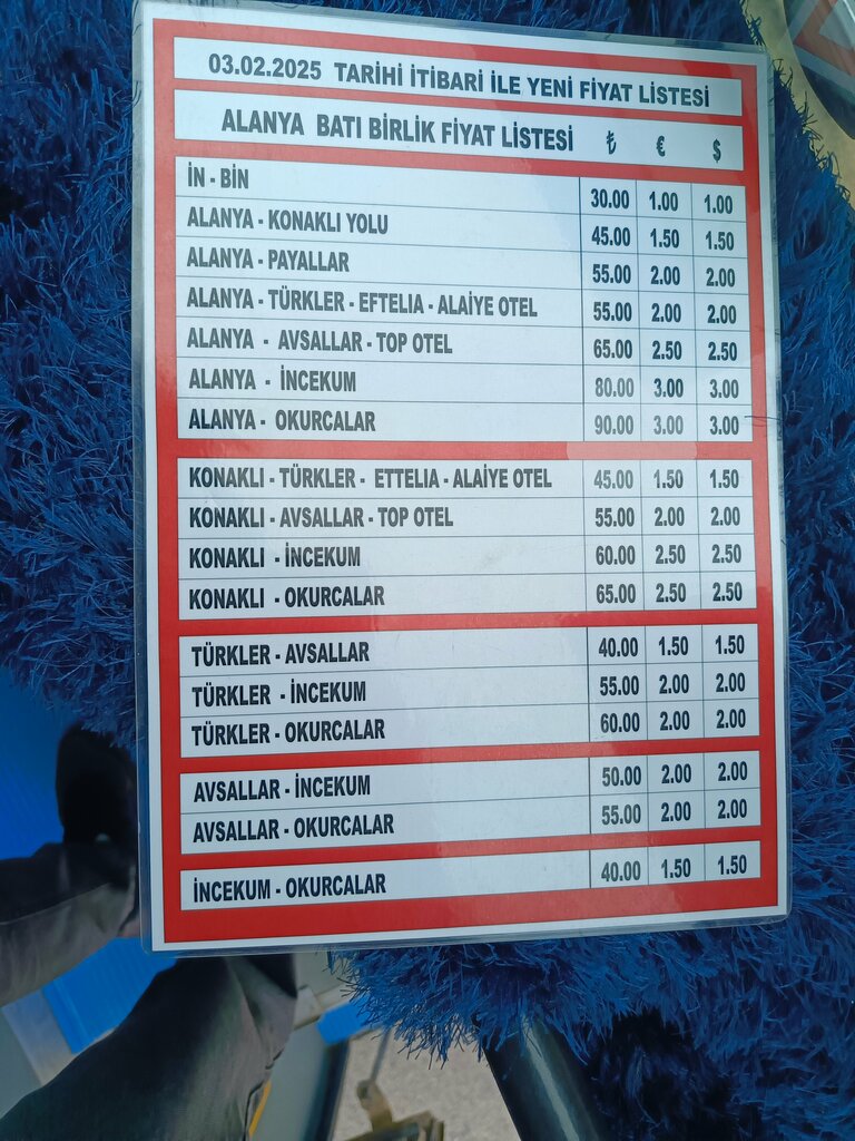 Otobüs taşımacılığı Özlem Diyarbakır - Alanya Otogar Şube, Alanya, foto