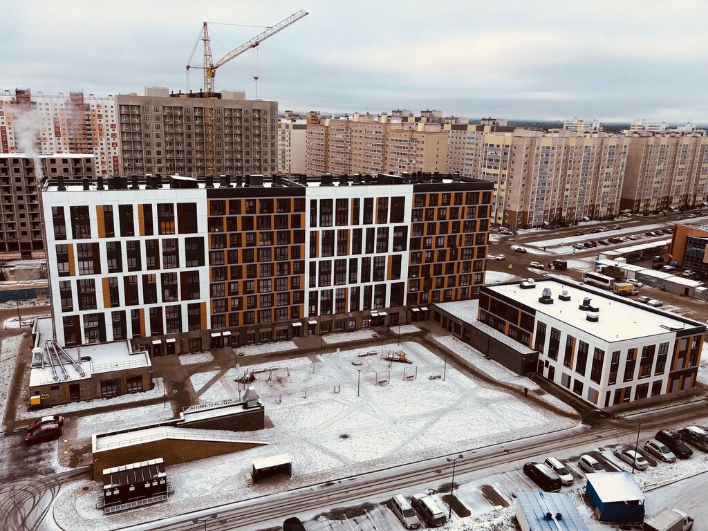 Konut blokları Этала, Vsevolgsk, foto