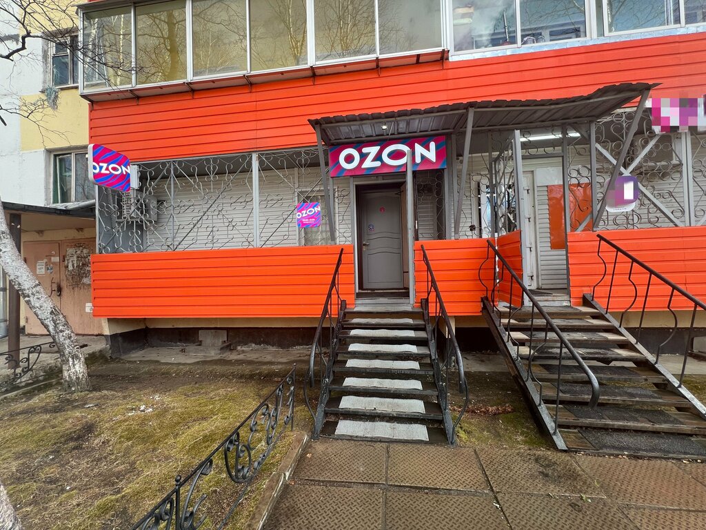 Teslimat noktası Ozon, Amursk Bölgesi, foto