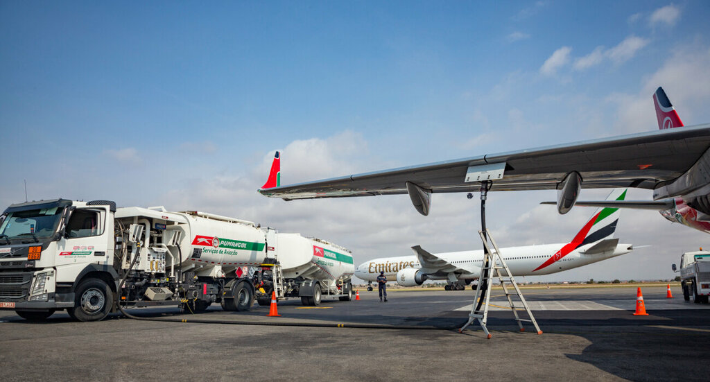 Benzin istasyonu Puma Filling Station, Lusaka, foto