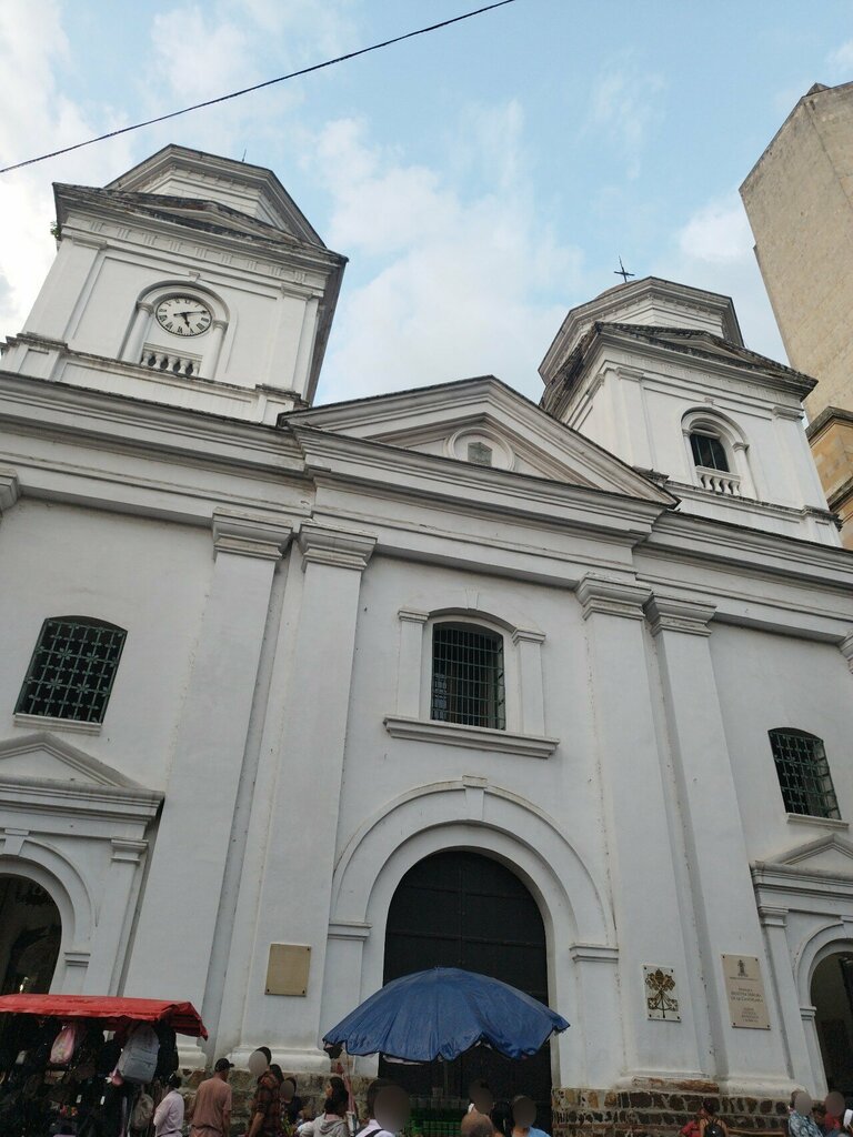Dini dernekler Church La Candelaria, Medellin, foto