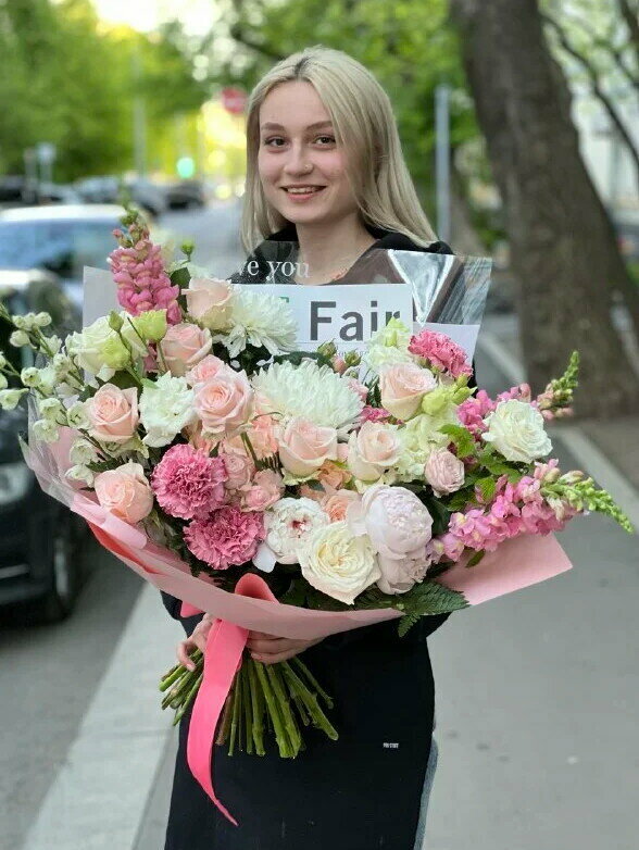 Çiçekçiler Gerberastudio, Moskova, foto