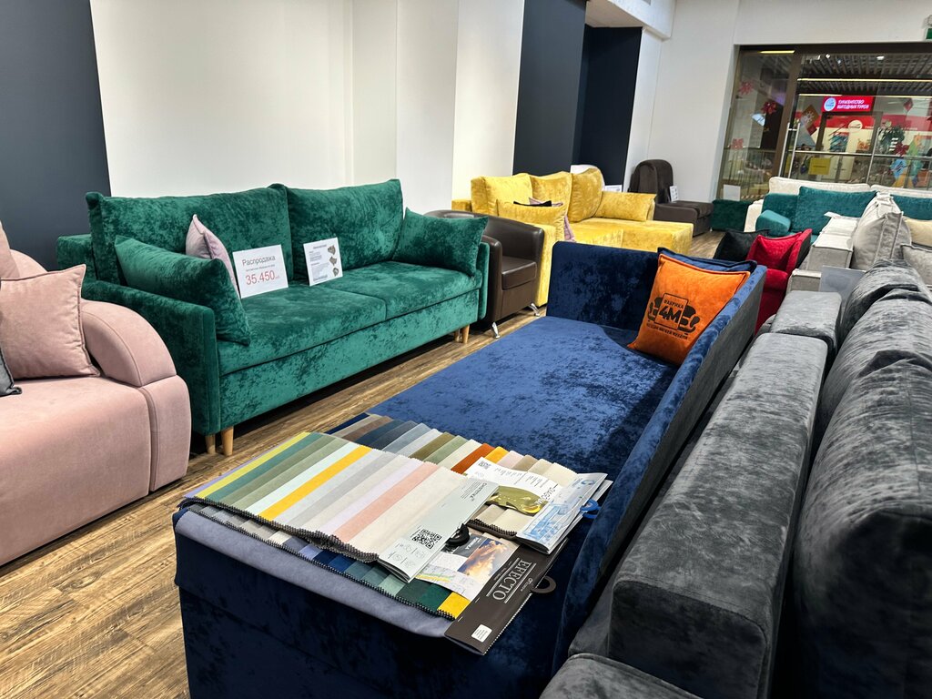 Koltuk takımı mağazaları Фабрика 4м, Moskova, foto
