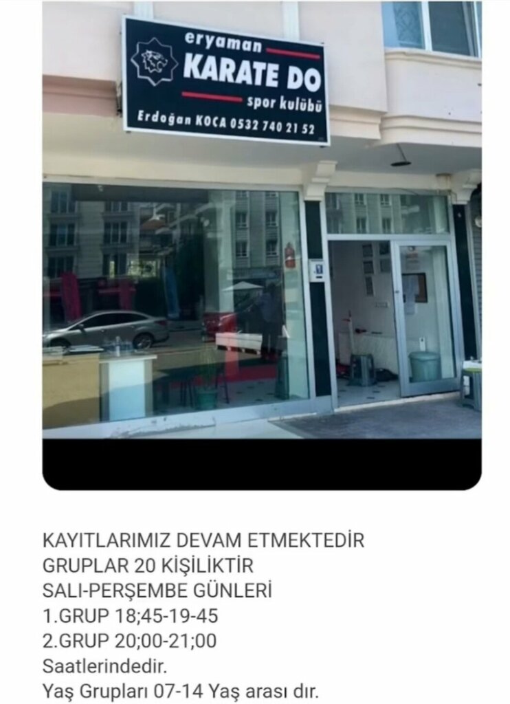 Spor kulüpleri Eryaman Karate Do Spor Kulübü, Ankara, foto