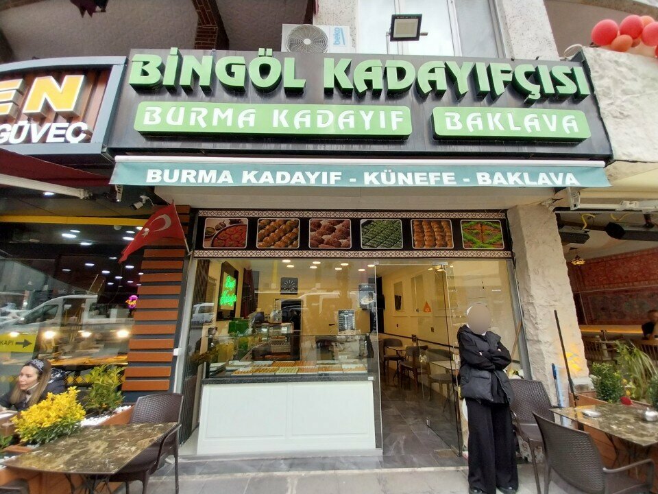 Pasta, şekerleme ve tatlı Bingöl Kadayıfçısı, İstanbul, foto
