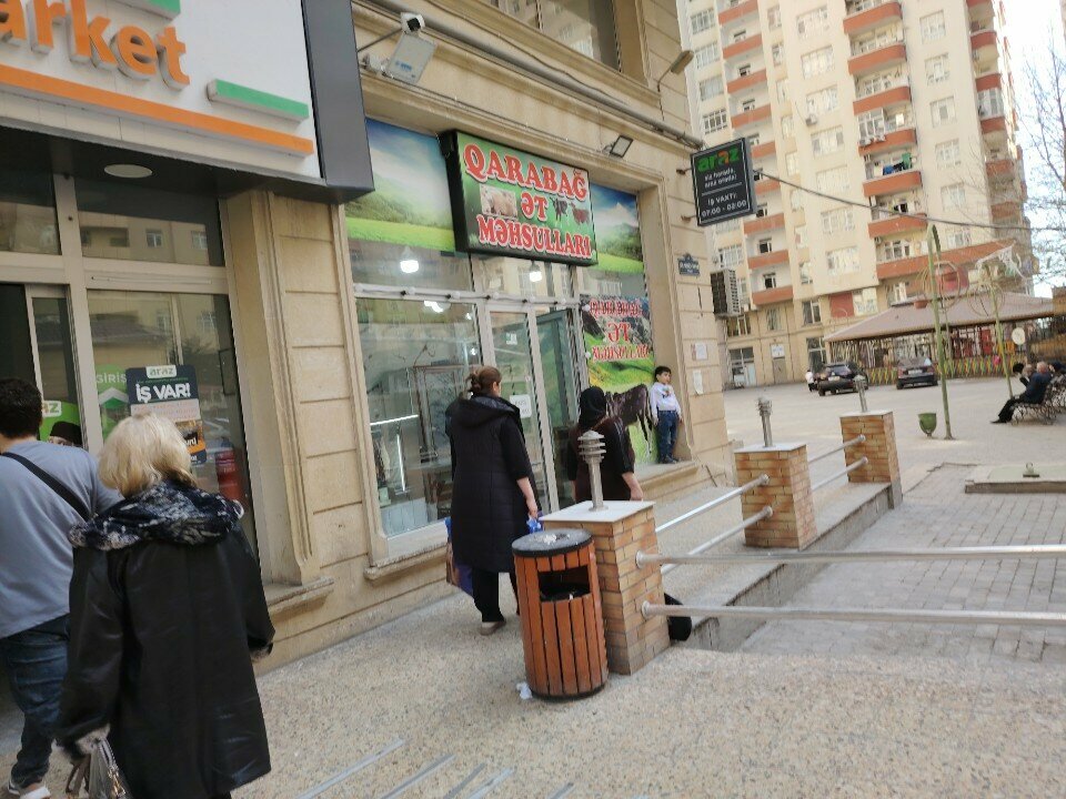 Toptan et ürünleri Qarabağ ət, Bakü, foto