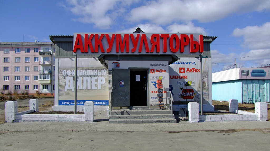 Akümülatör ve şarj cihazları Аккумуляторы и шины, Svirsk, foto
