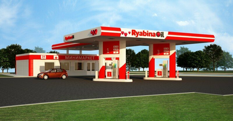 Petrol ürünleri üreticileri Рябина Ойл, Uriupinsk, foto