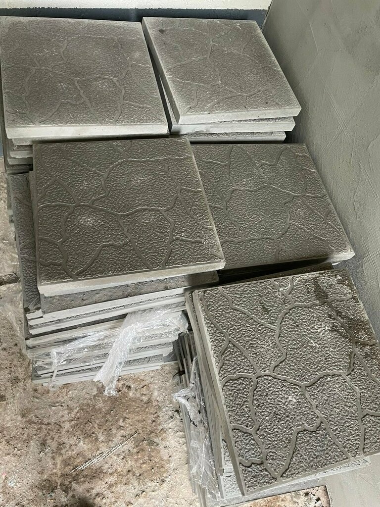 Kaldırım taşları Volzhsky mramor, Çapayevsk, foto