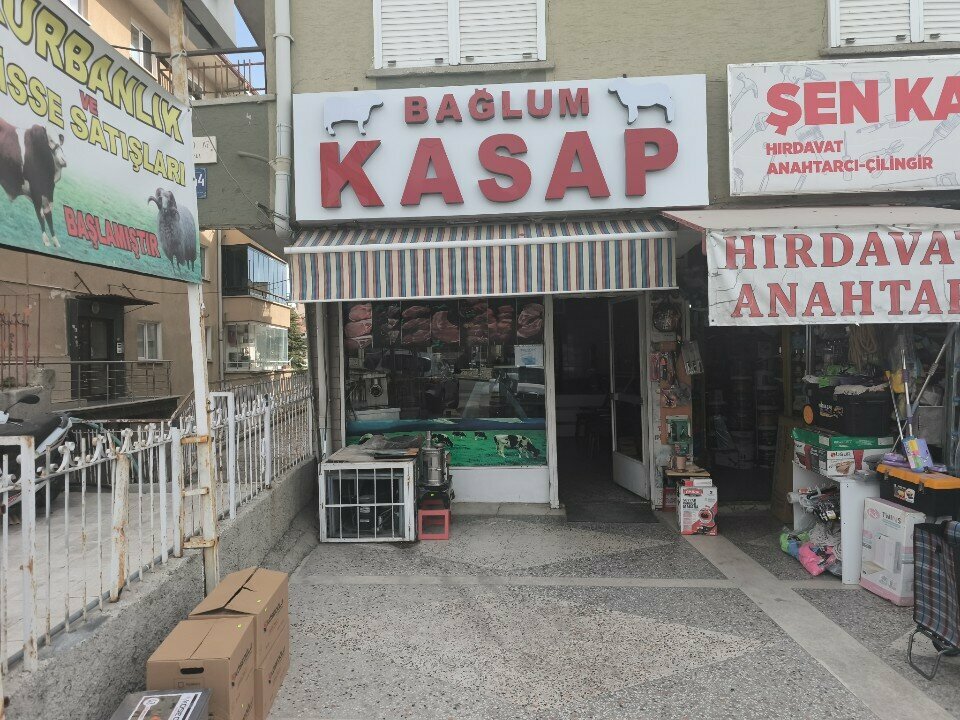 Kasap, şarküteri Bağlum Kasabı, Ankara, foto