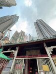Man Mo Temple (Hong Kong, Hong Kong, Ladder Street), pagoda  Hong Kong'dan