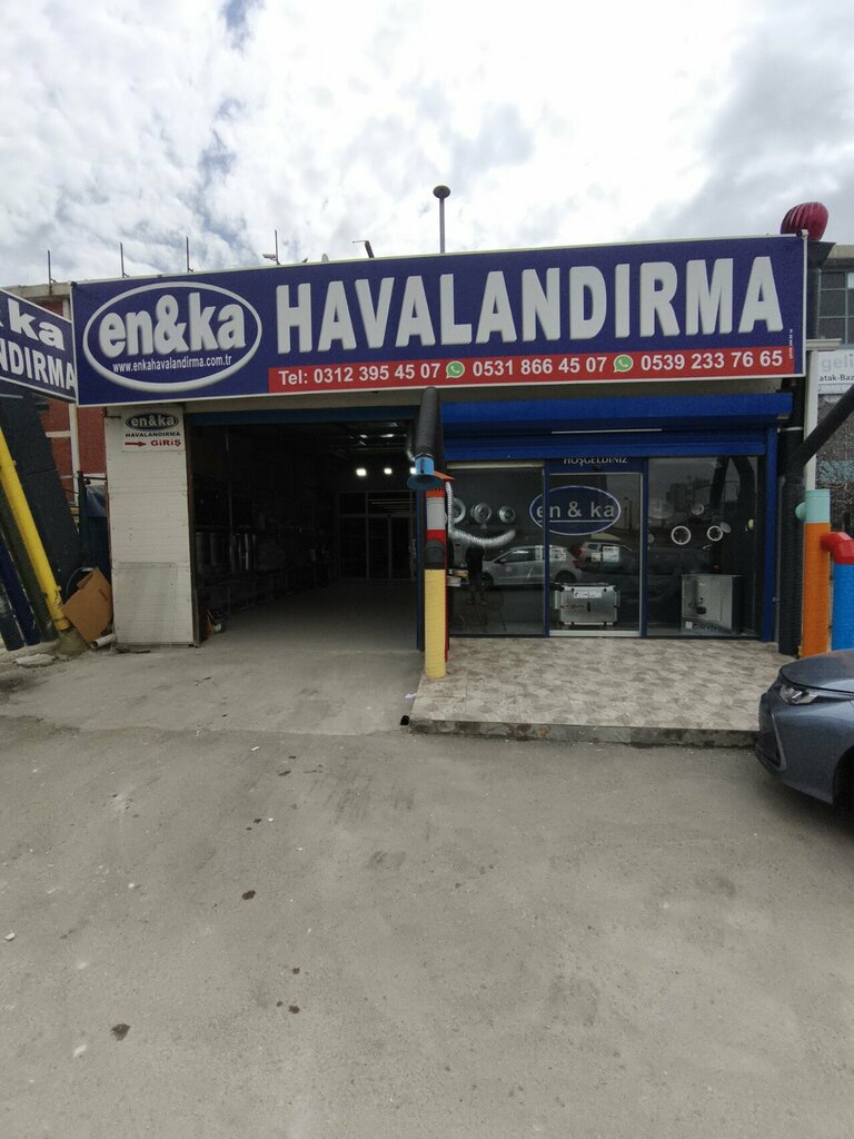 Conta ve keçe takma aletleri En&ka Hırdavat Havalandırma, Ankara, foto