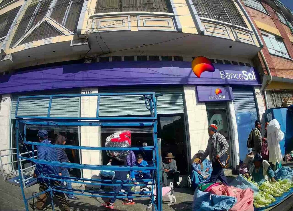 Banka Banco Sol, La Paz, foto