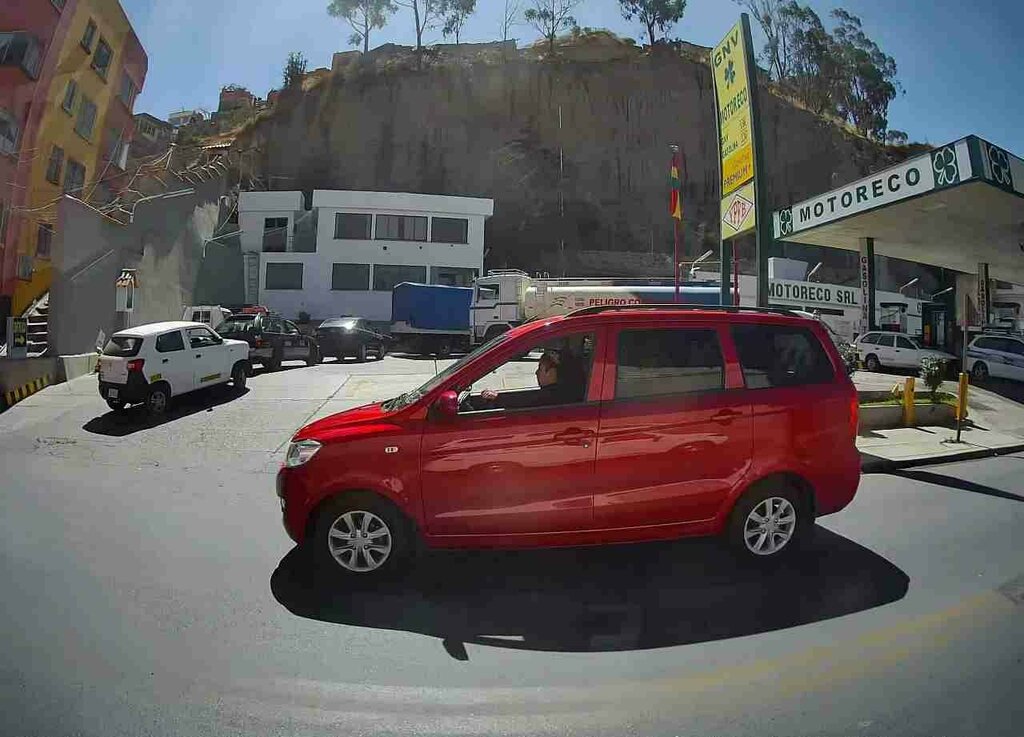 Benzin istasyonu Moreco, La Paz, foto