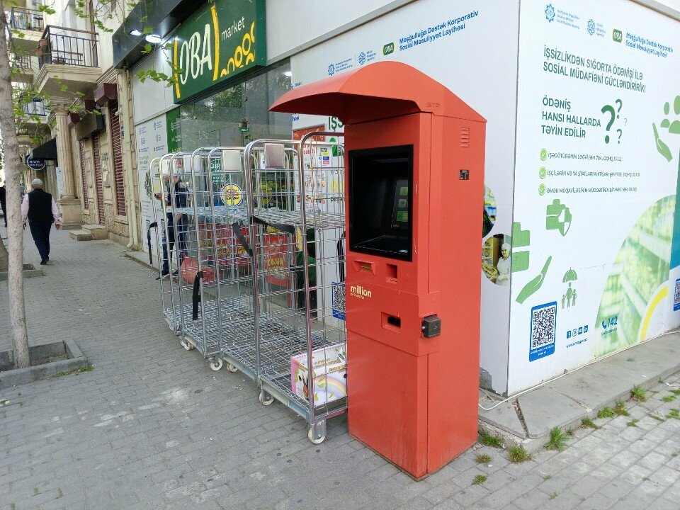 Ödeme terminali Million, Bakü, foto