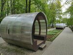 Аллея книгочеев (Moscow Region, Korolyov, Central Town Park), gezgin kitap  Koroliov'dan
