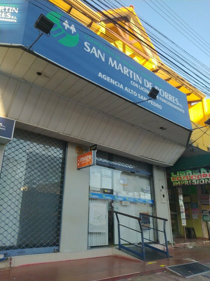 Mikrofinans Agencia San Martin de Porres, Santa‑Krus, foto