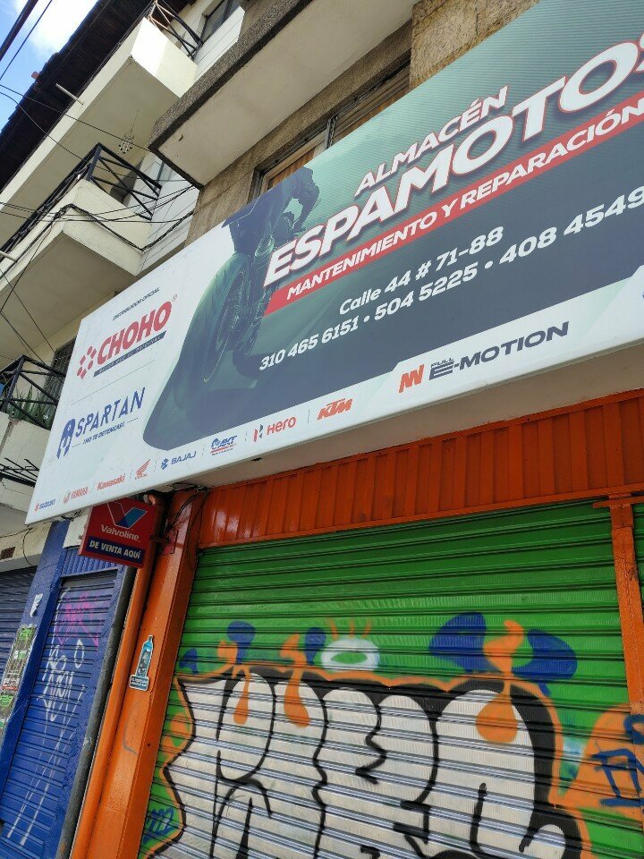 Motosiklet yedek parçaları Auteco Spare Parts Distributor Espamotos, Medellin, foto