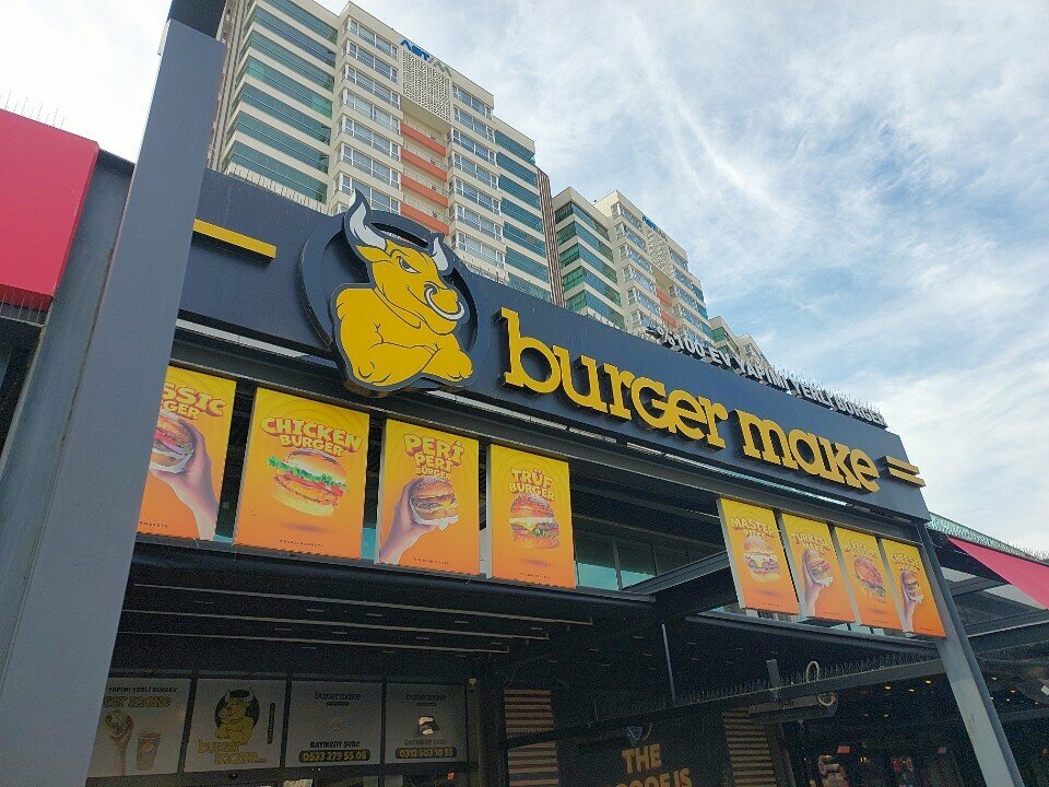 Fast food Burger Make, Ankara, foto