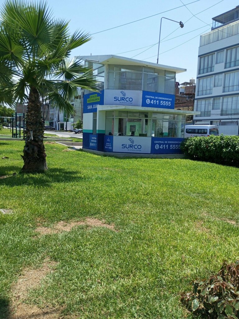 Geçiş noktaları, güvenlik kontrol alanı Centro de Videovigilancia San Juan, Lima, foto