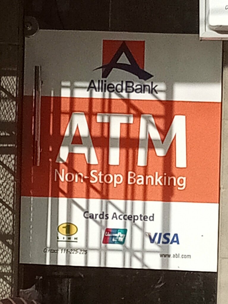 ATM'ler Allied ATM, Karaçi, foto