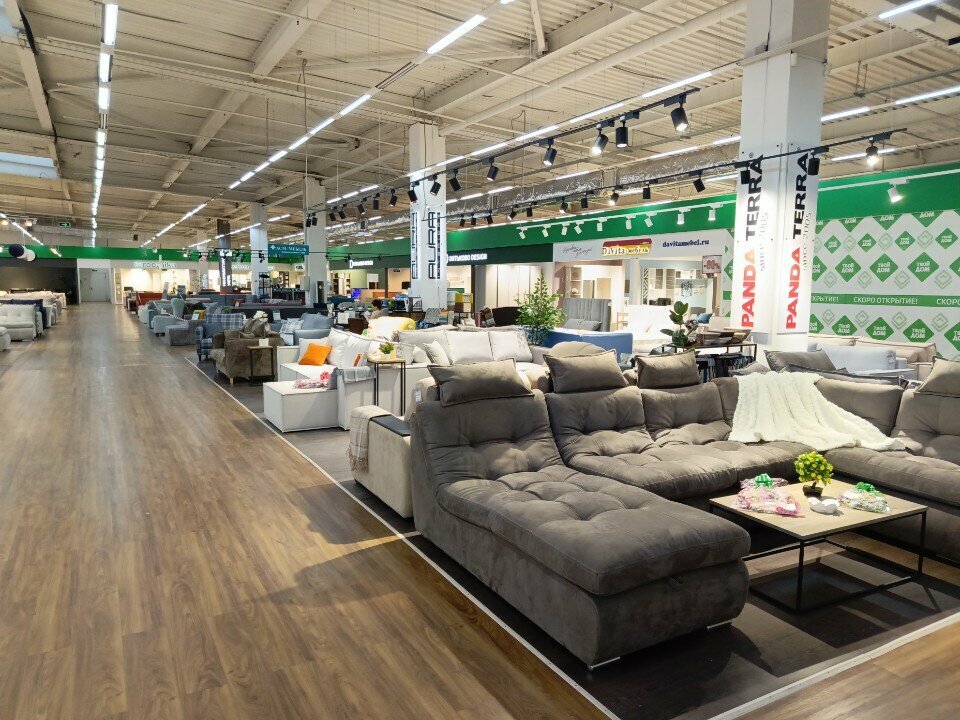 Koltuk takımı mağazaları Aura Interiors, Moskova ve Moskovskaya oblastı, foto