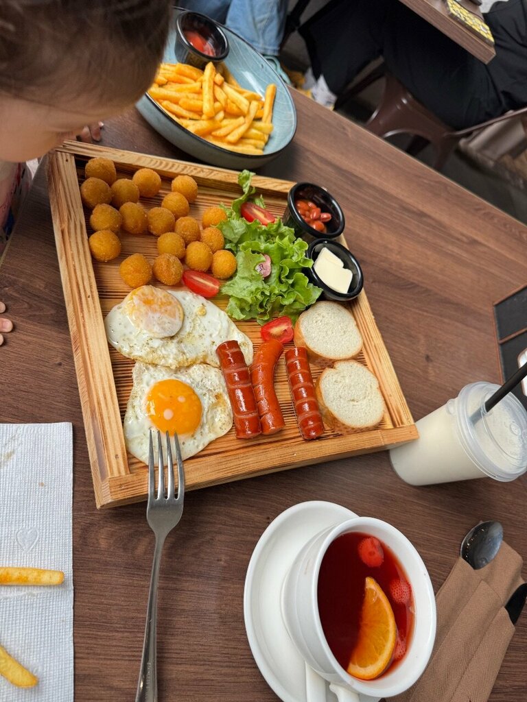 Kahve dükkanları Bagel Coffee, Astana, foto