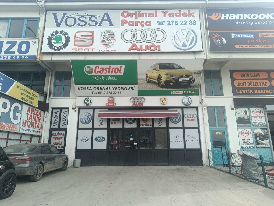 Otomobil yedek parçaları Vossa Oto Yedek Parça, Ankara, foto