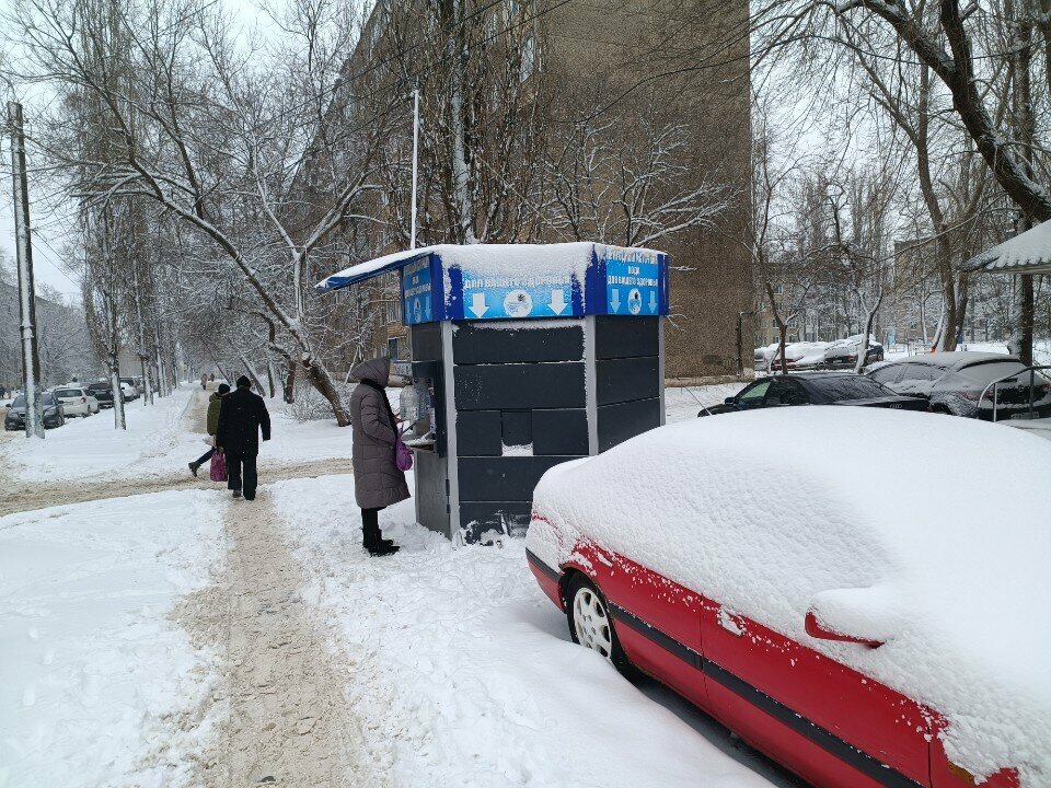 Su otomatı Киоск по продаже питьевой воды, Voronej, foto