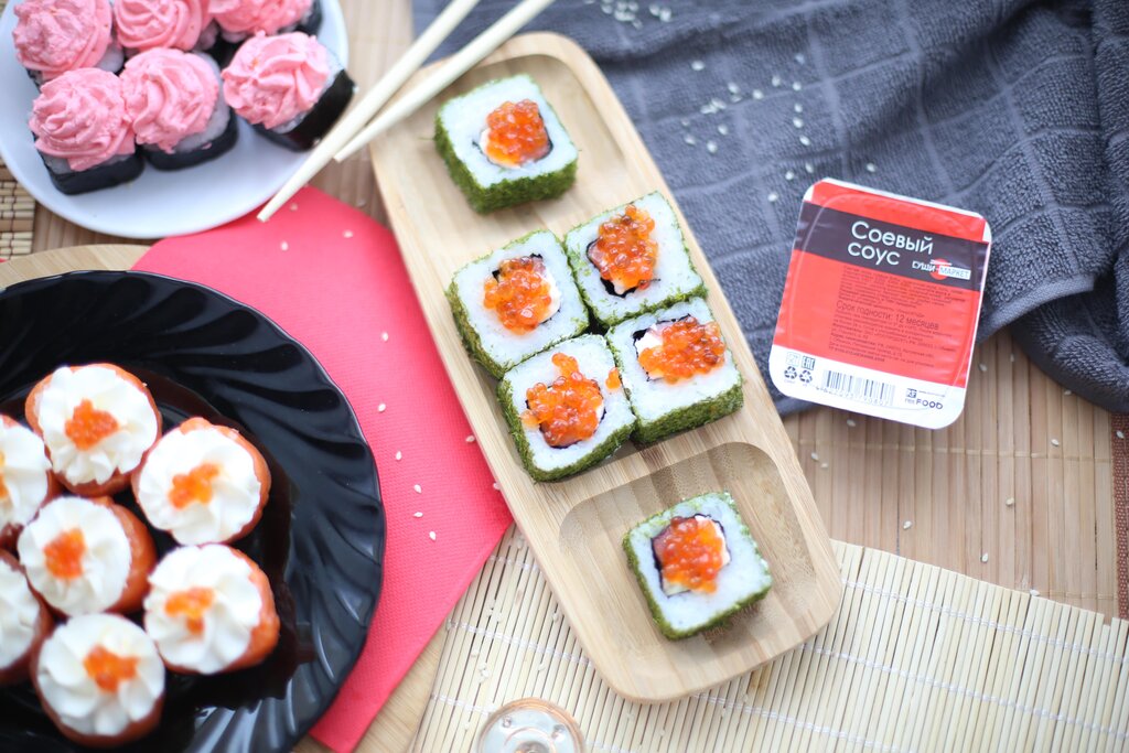 Suşi restoranı Sushi-Market, Syktivkar, foto