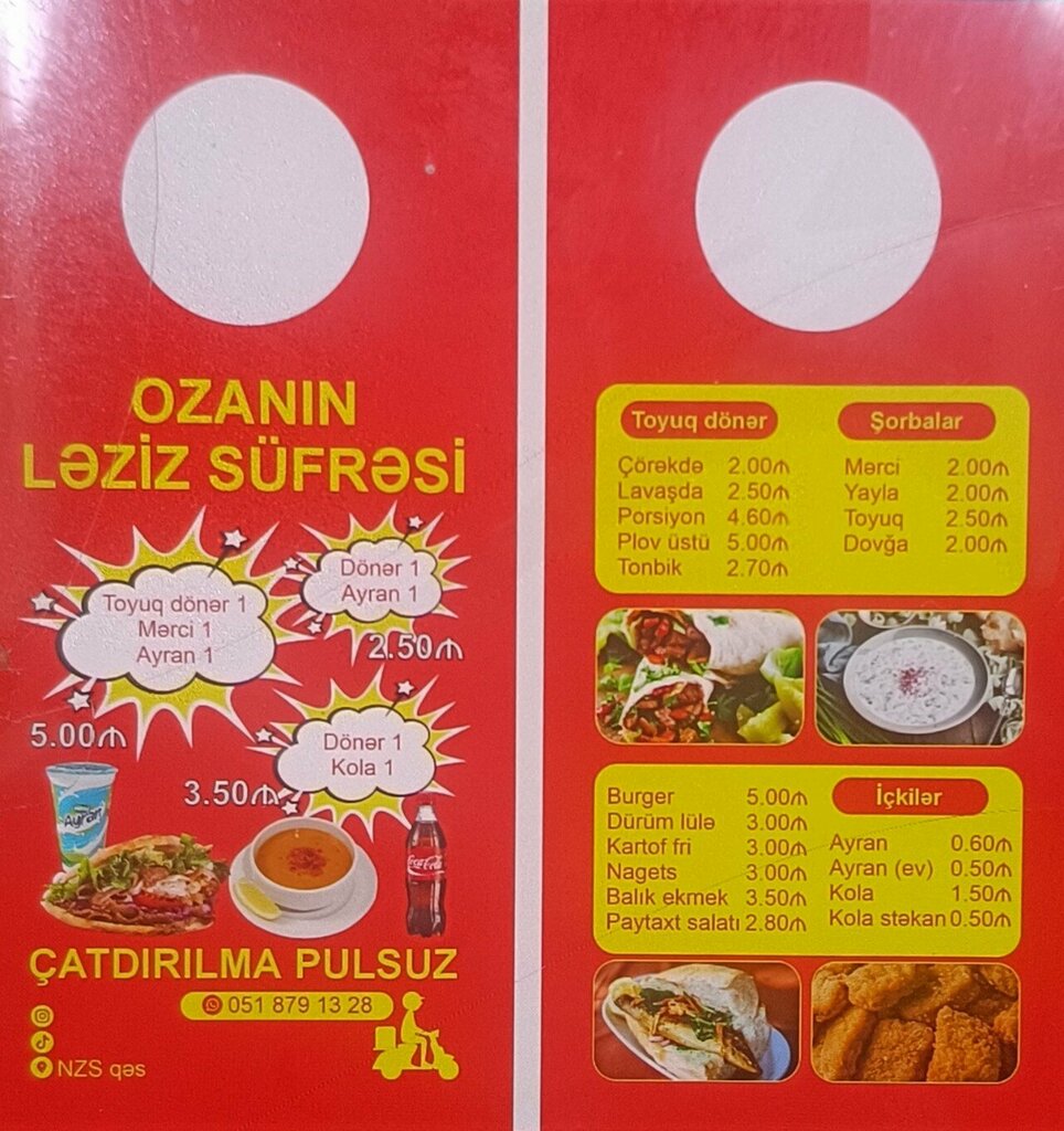 Kafe Ozan Sufre, Bakü, foto