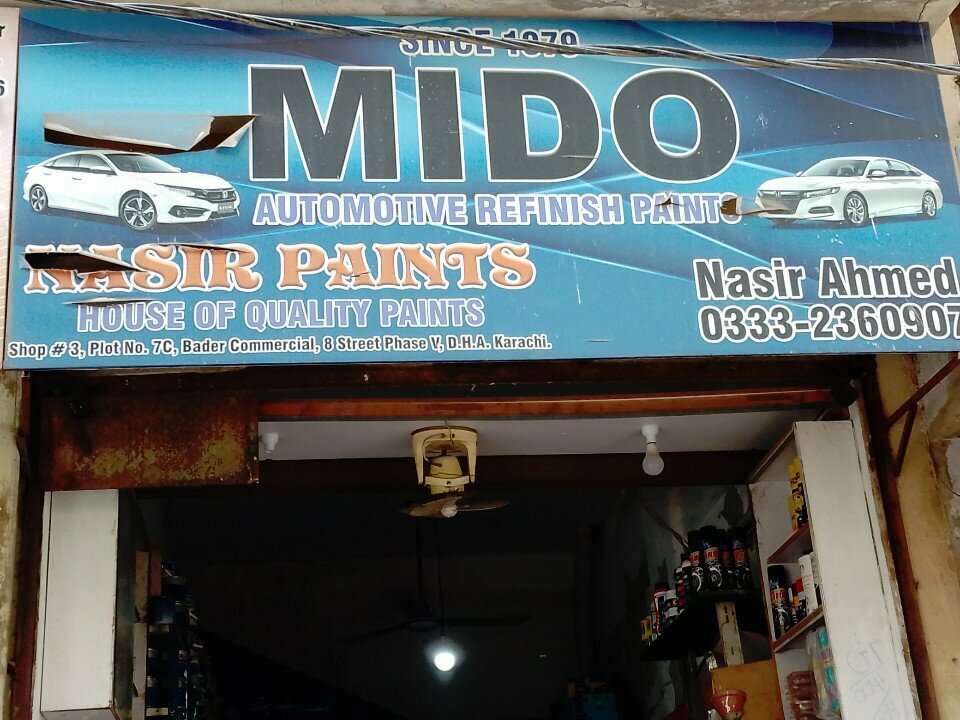 Otomobil servisi Mido, Karaçi, foto