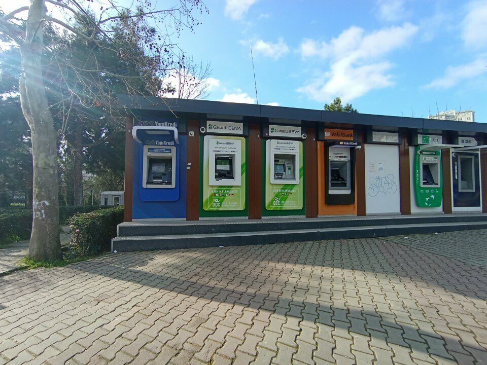 ATM'ler Yapı Kredi, İstanbul, foto