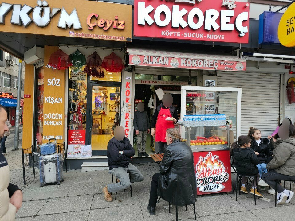 Fast food Alkan Kokoreç, İstanbul, foto