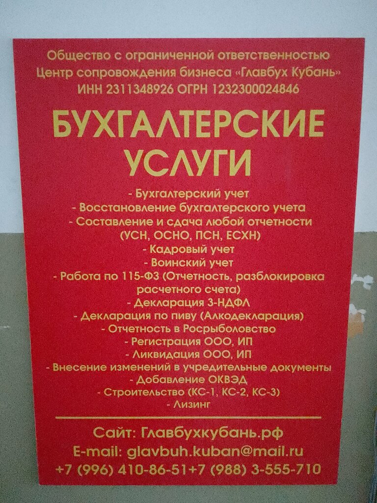 Muhasebeciler Glavbuh Kuban, Krasnodar, foto