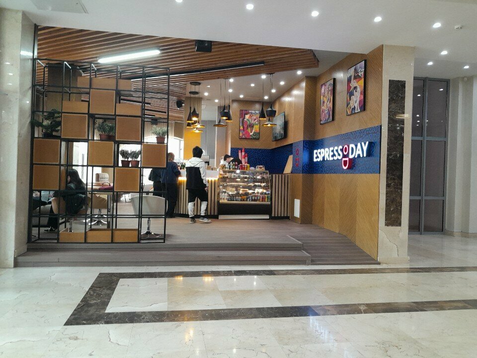 Kahve dükkanları Espresso Day, Astana, foto