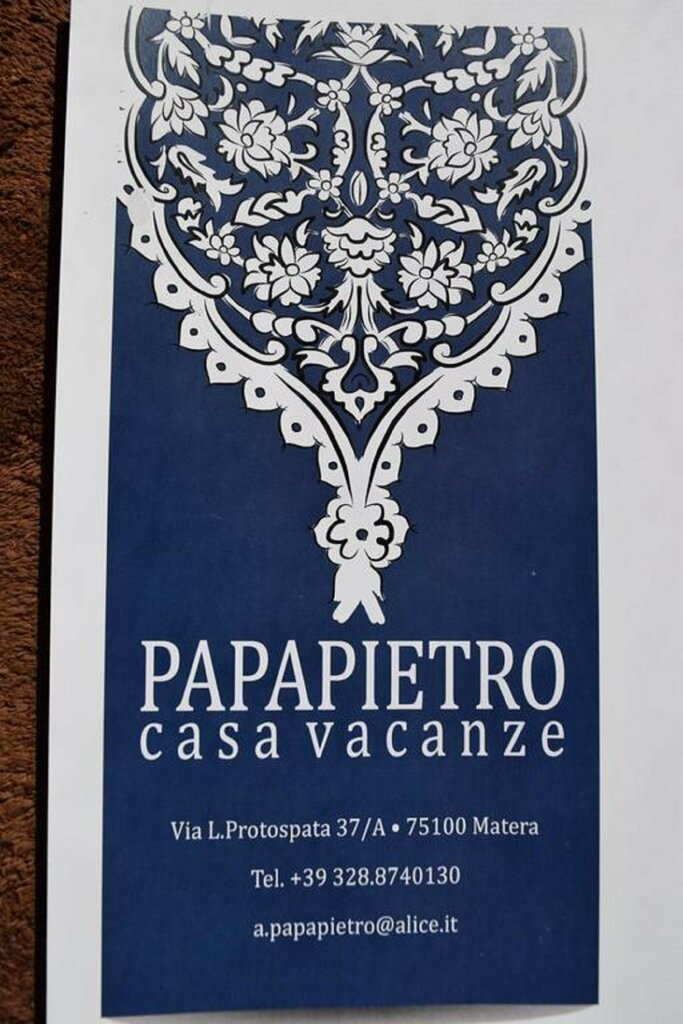 Otel Casa Papapietro, Matera, foto