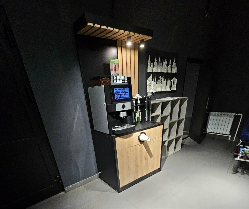 Kahve otomatı Robocafe, Irkutsk, foto