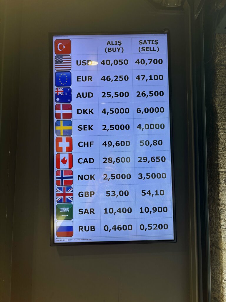 Döviz büroları Kaynaklar Change Office, İstanbul, foto