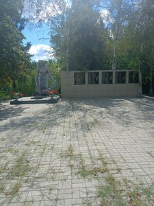 Памятник героям Великой Отечественной войны (Tsentralnaya ulitsa No:6, posyolok Dibrovy), anıt, heykel  Rostovskaya oblastından