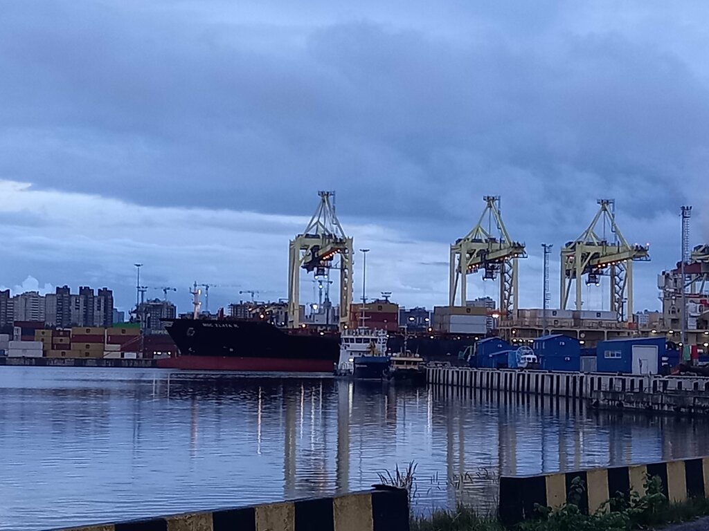 i̇skele, liman, gemicilik firmaları Morskoy port Sankt-Peterburga 4 rayon Ugolnaya gavan, Saint‑Petersburg, foto