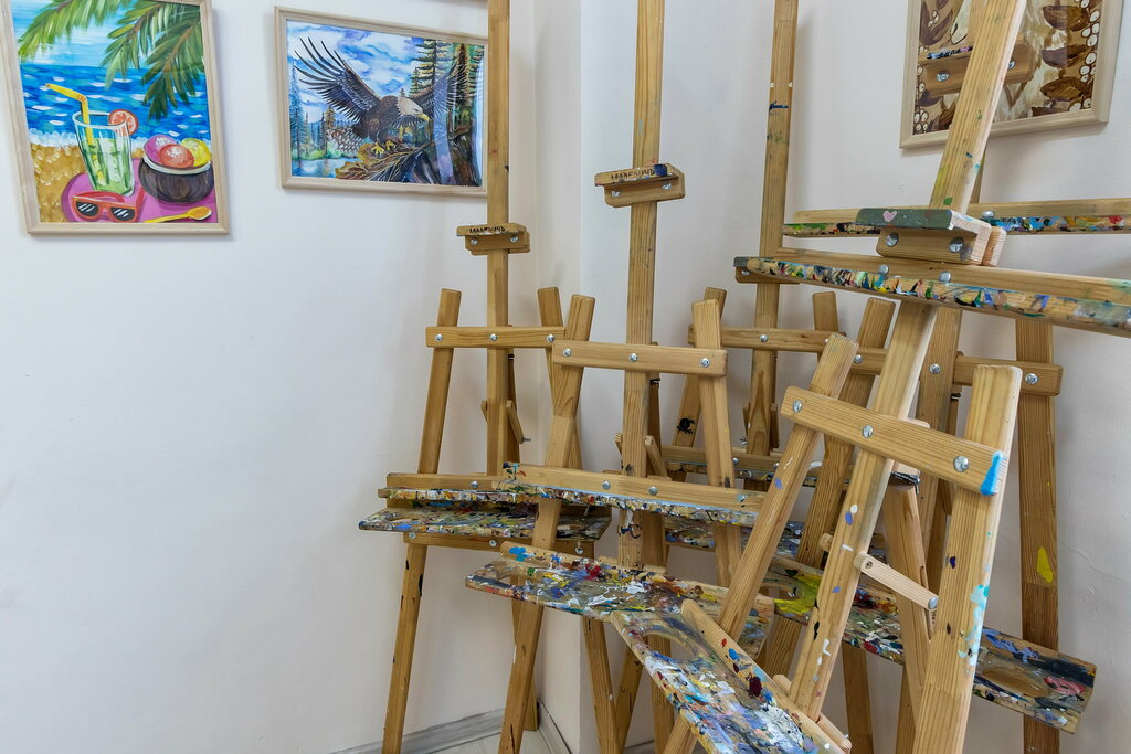 Sanat atölyeleri Art fox lamp, Irkutsk, foto