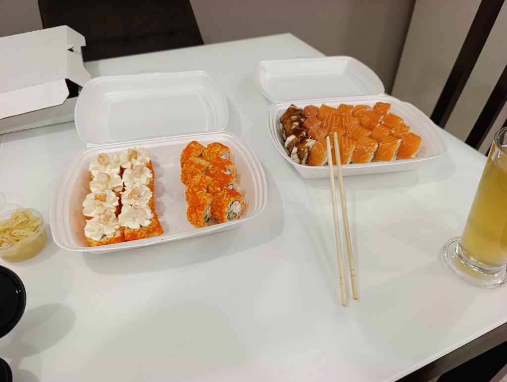 Suşi restoranı Takkami, Saint‑Petersburg ve Leningradskaya oblastı, foto