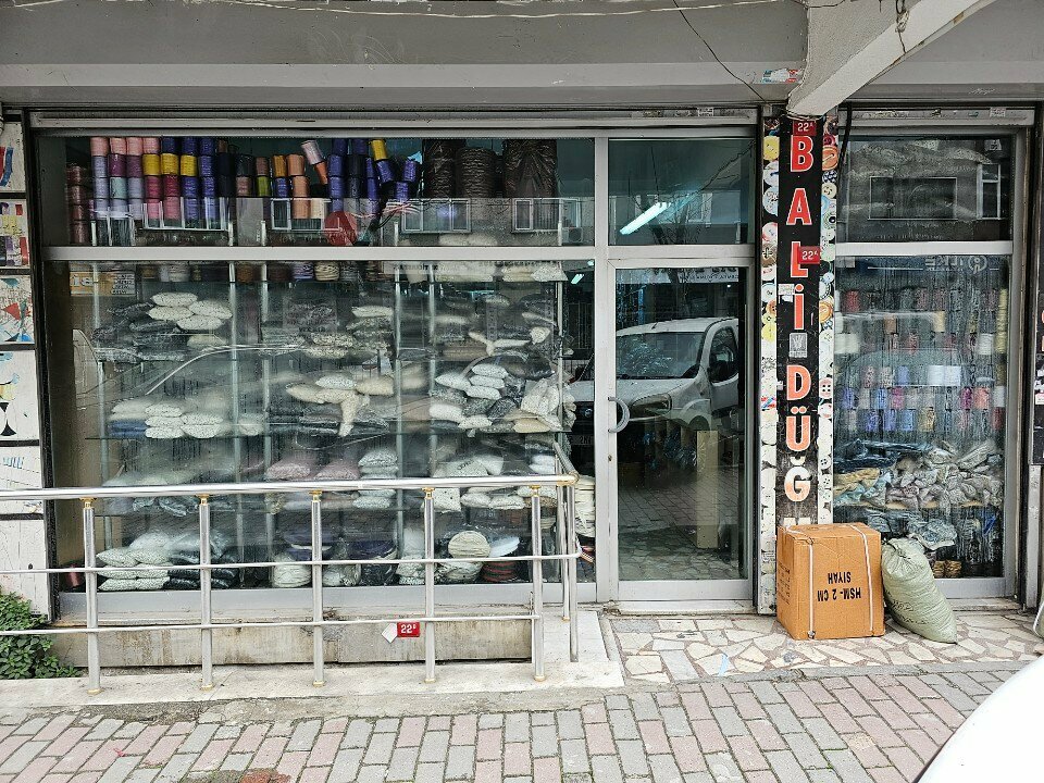 Tekstil endüstrisi için hammadde Bali Düğme, İstanbul, foto