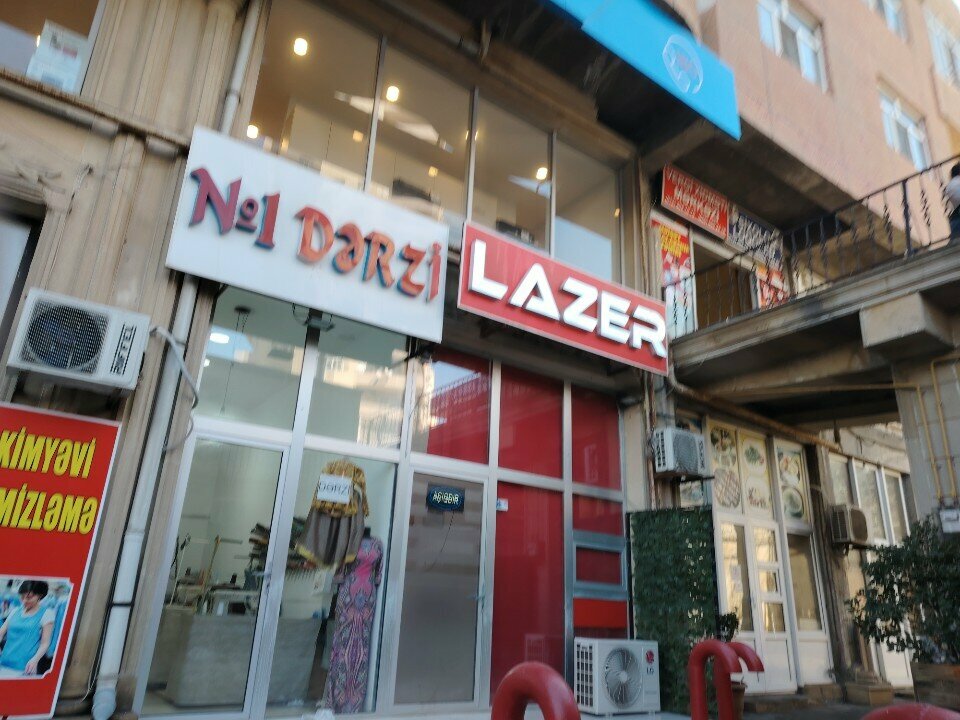 Lazer çalışmaları Lazer, Bakü, foto