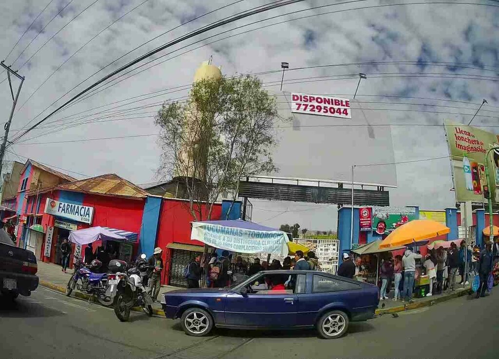 Fast food Toborochi, La Paz, foto