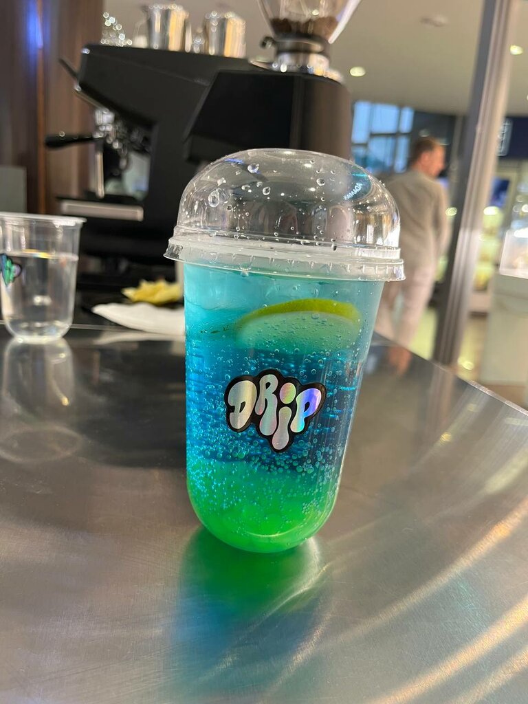 Al götür kahve Drip Bubble Tea, Moskova ve Moskovskaya oblastı, foto
