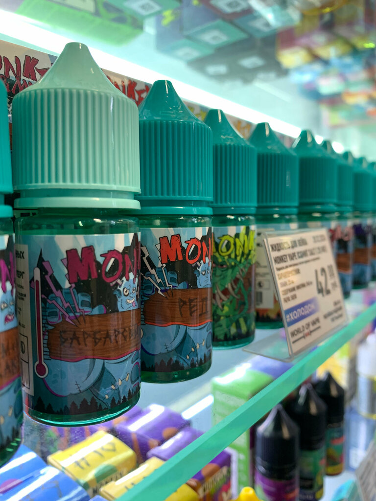 Elektronik sigara satış noktaları World of Vape, Minsk, foto
